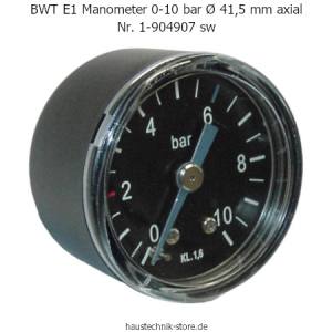 BWT, E1, Manometer, 1-904907, Ersatzteil, Einhebelfilter, Ersatzteile,
